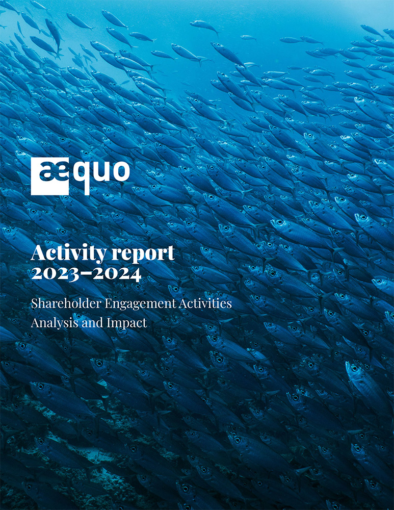 Æquo | Our Activity Report 2023-2024